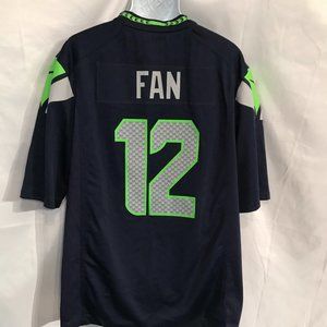 Nike | Shirts | Nike Nfl Seahawk 2 Fan Xl Athletic Sport Jersey | Poshmark